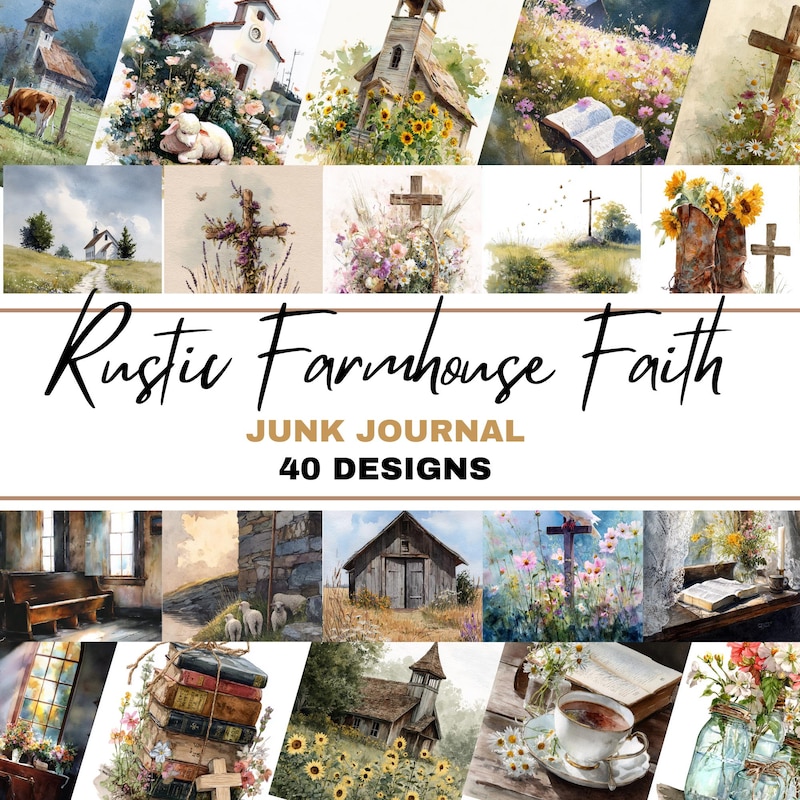 Rustic Christian Art - Etsy