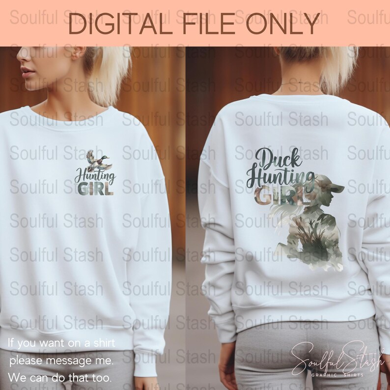 Duck Hunting Girl PNG, Sublimation Duck Hunting Lover Gift Idea ,mom ...