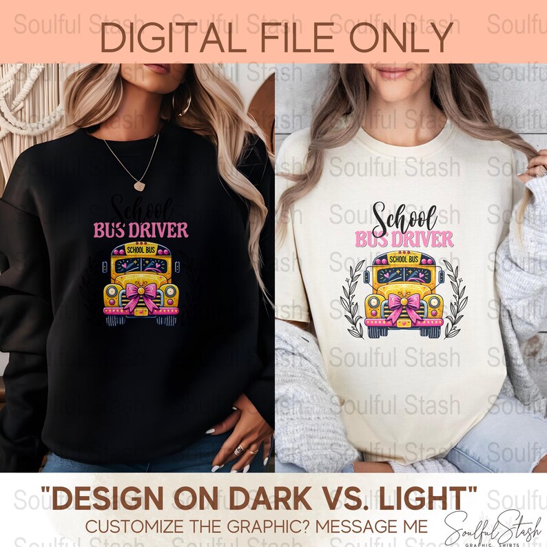 School Bus Driver PNG Sublimation Design, Croquette School Bus Driver ...