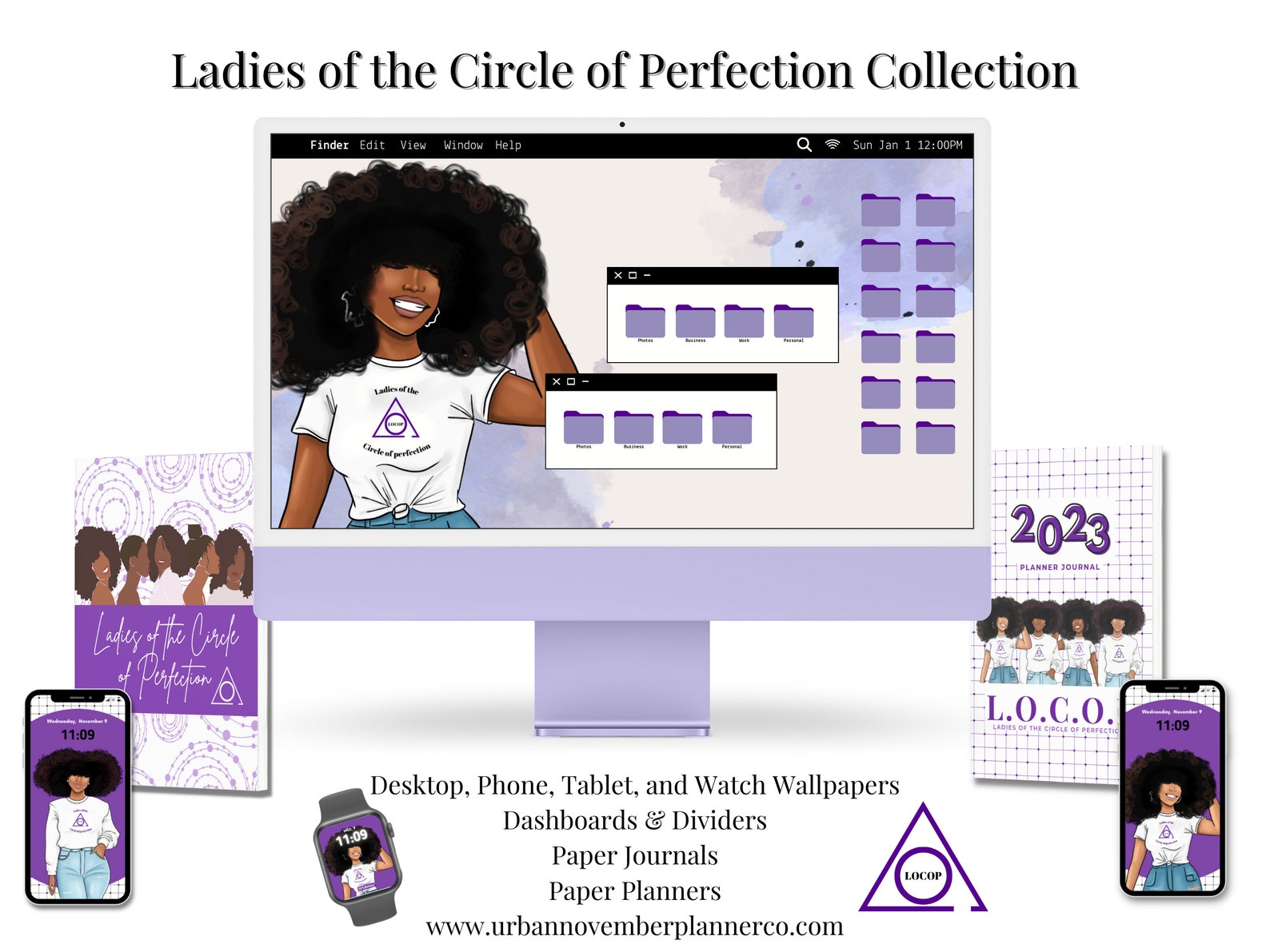 LOCOP Wallpaper, Ladies of the Circle of Perfection, Mac and PC ...