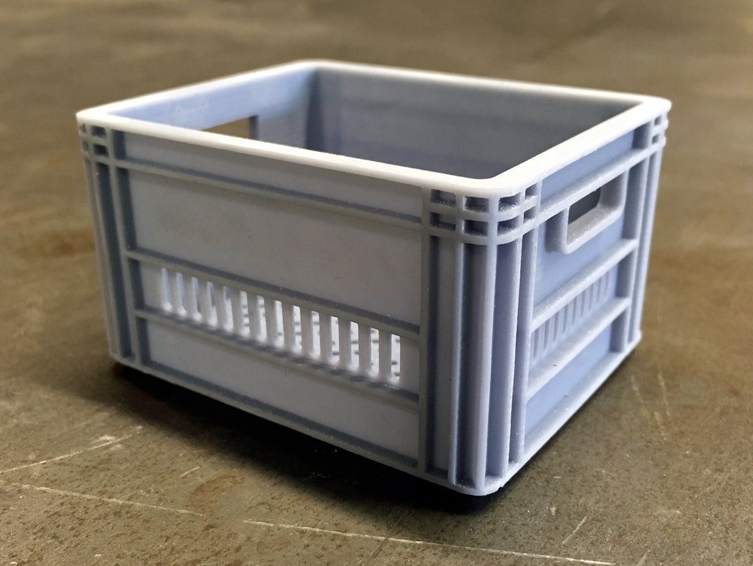 Miniature Milk Crate | 3D Printer File - Etsy