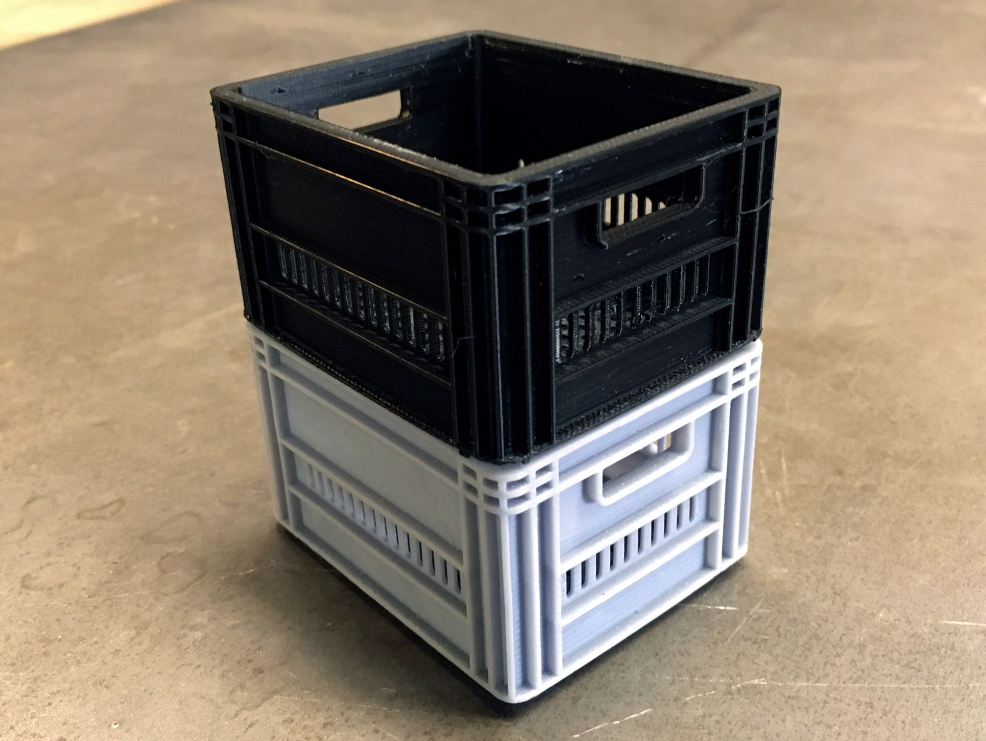 Miniature Milk Crate | 3D Printer File - Etsy