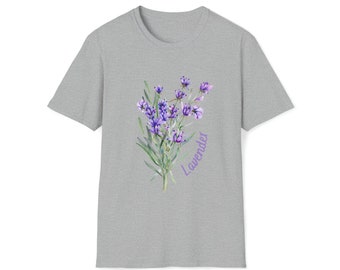 Anatomy of Lavender Unisex Jersey Short Sleeve Tee - Etsy