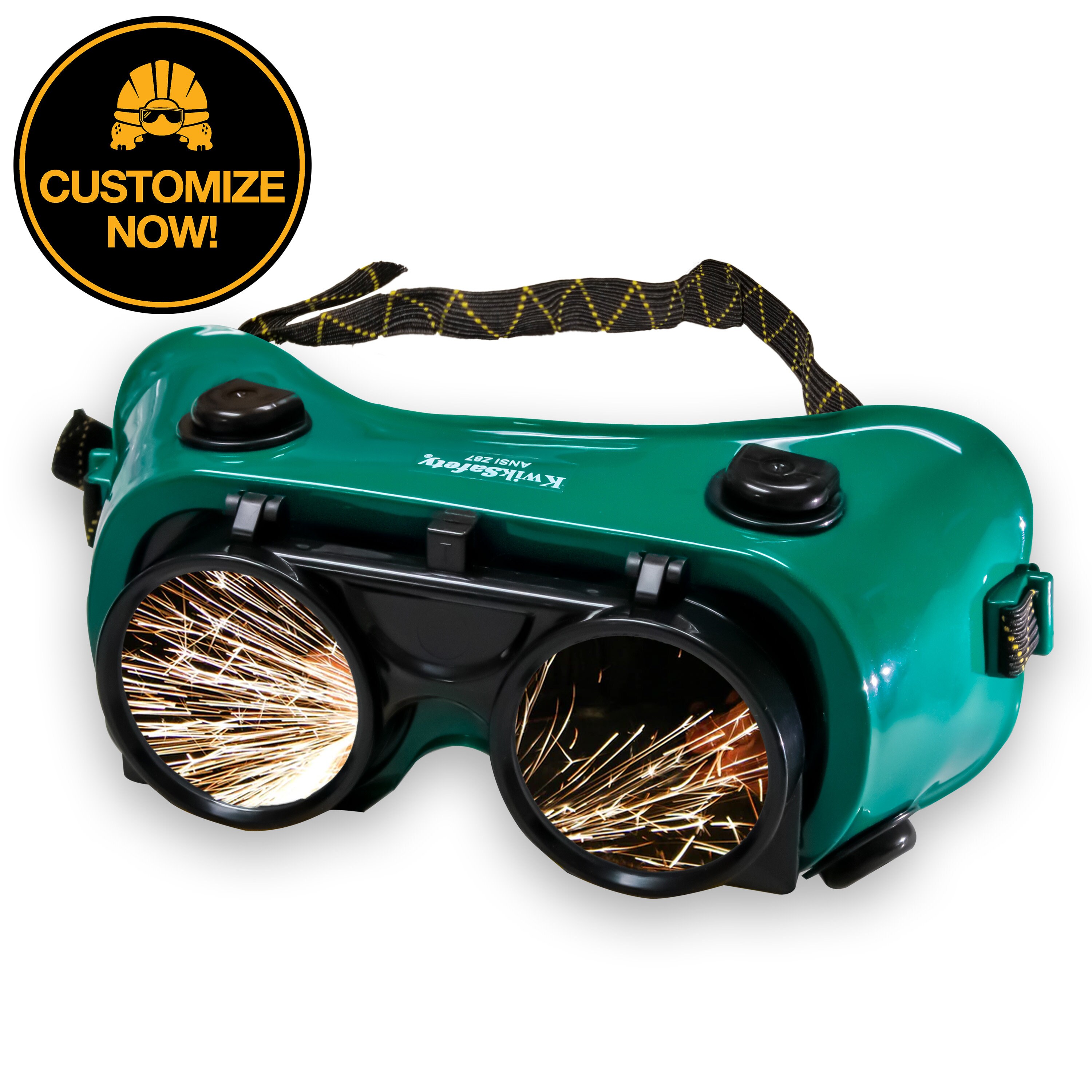 Kwiksafety OWL Welding Goggles (anti-fog, Anti-scratch) Flip-up Shade ...