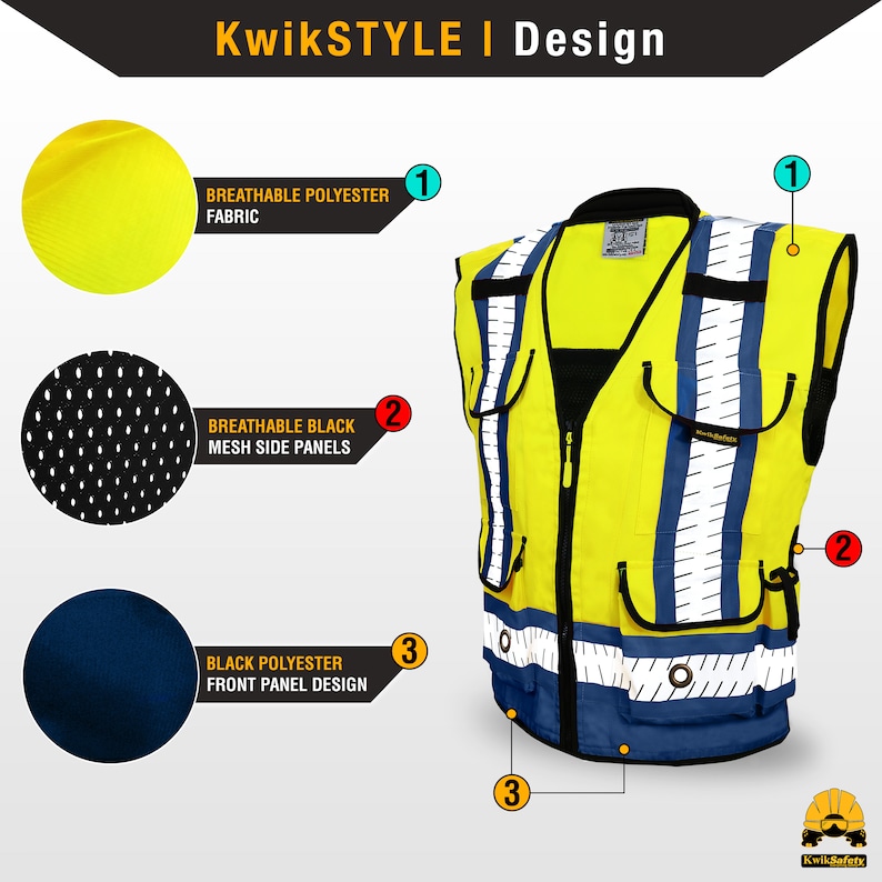 Kwiksafety GODFATHER SHERIFF Safety Vest [cushion Collar + 10 Deluxe ...
