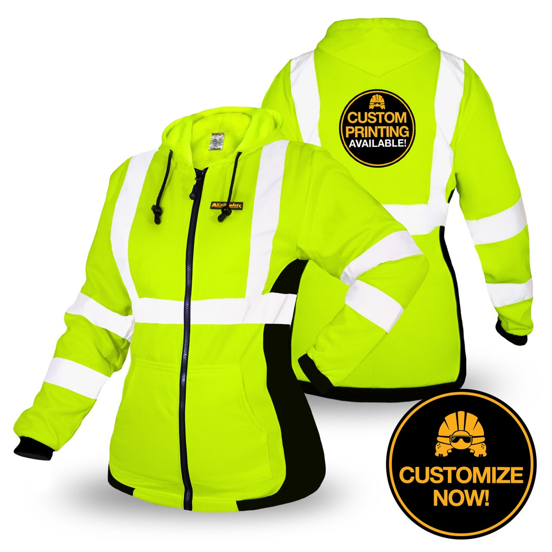 Kwiksafety ROGUE Safety Jacket for Women Class 3 Ansi Osha Reflective ...