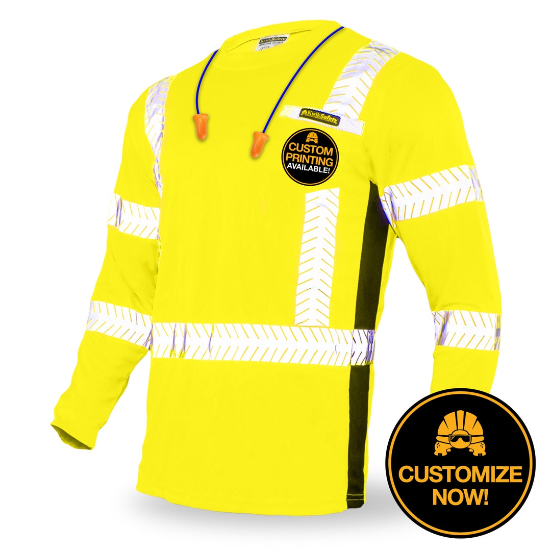 Kwiksafety RENAISSANCE MAN Safety Shirt (fishbone Tape) Class 3 Long ...