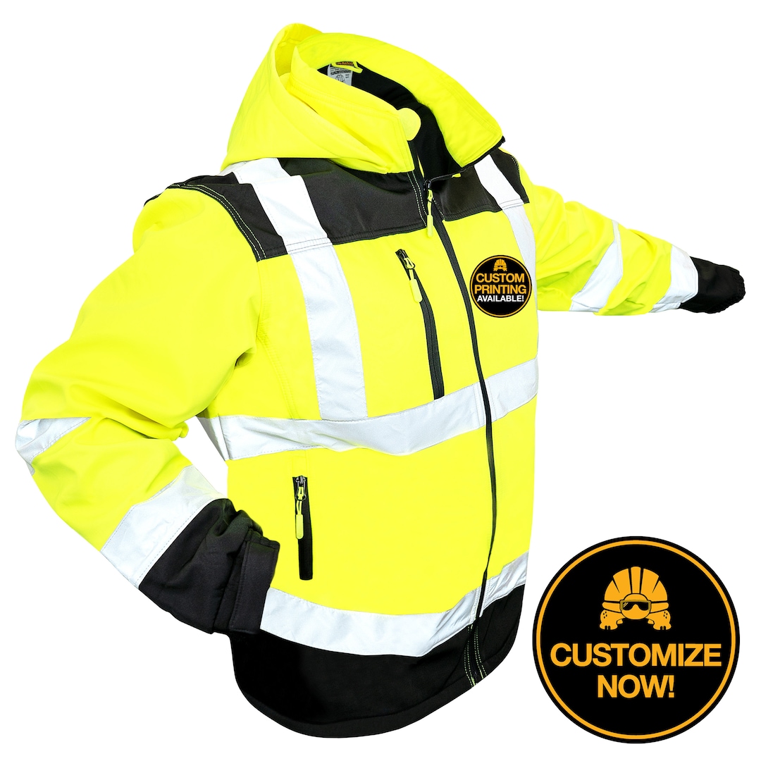 Kwiksafety AGENT Safety Jacket (detachable Hood) Class 3 Ansi Tested ...
