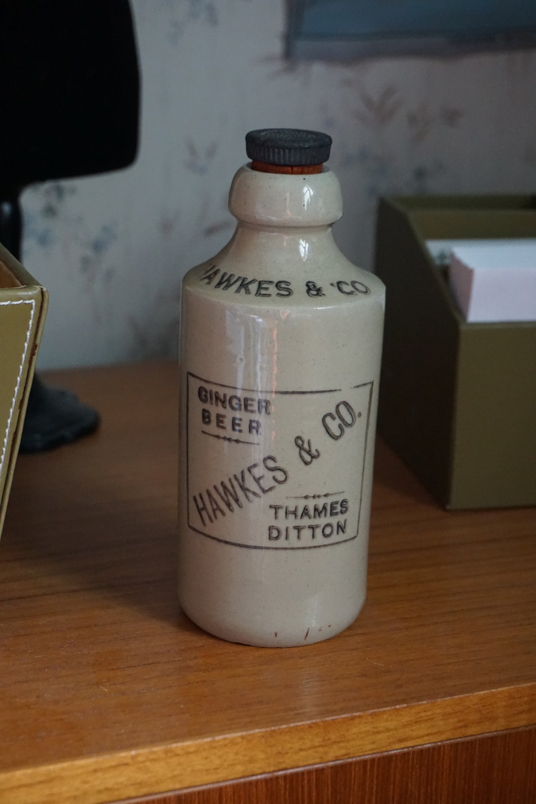 Antique English Ginger Beer Pottery - Etsy