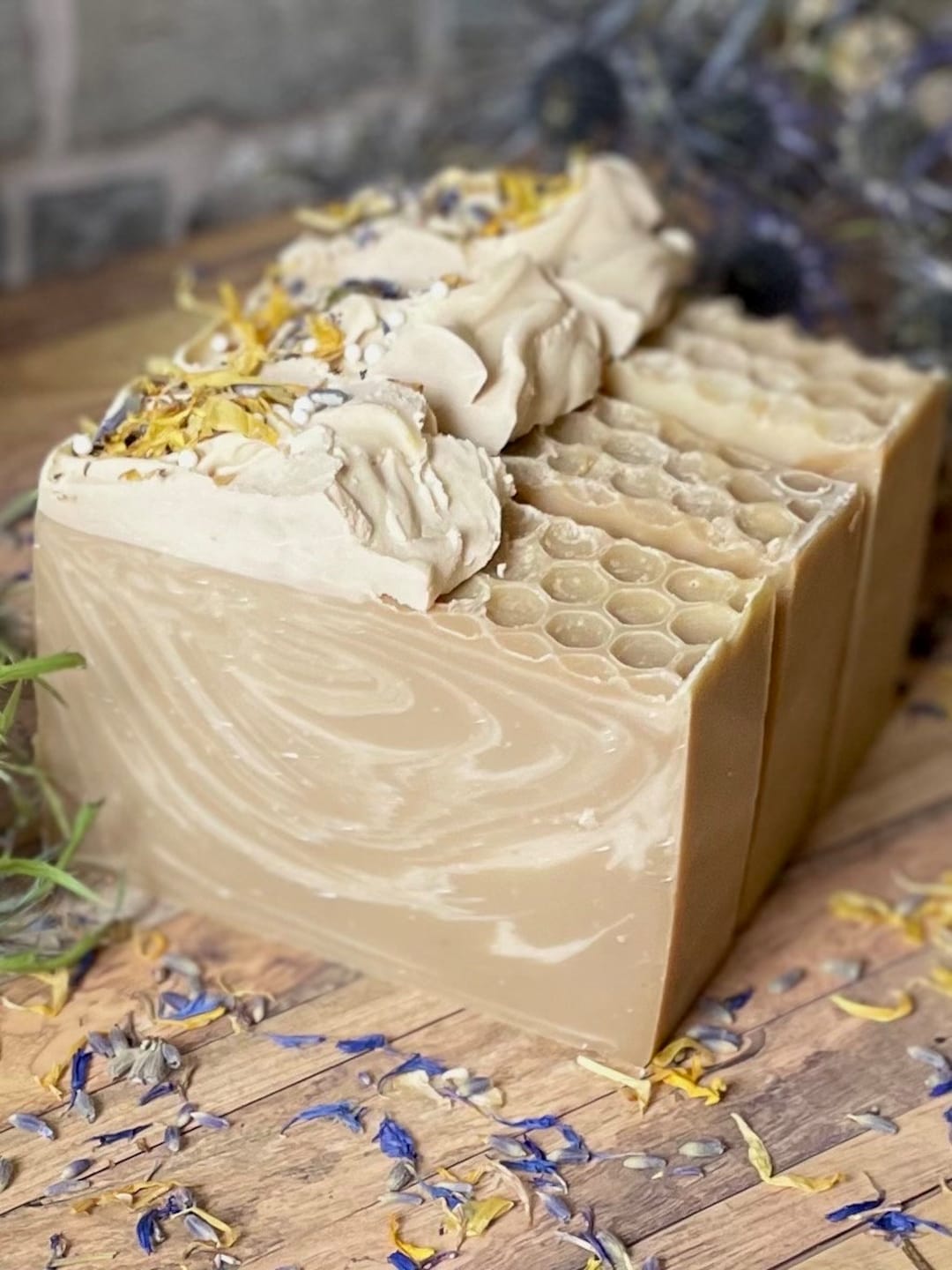 Porridge Honey // Handmade Soap Goats Milk Artisan Soap Palm Free Honey ...