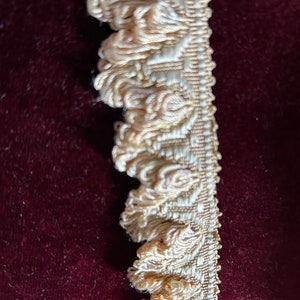 Beautiful Reclaimed Antique C1900 Napoleon 111 French Faded Fringing ...