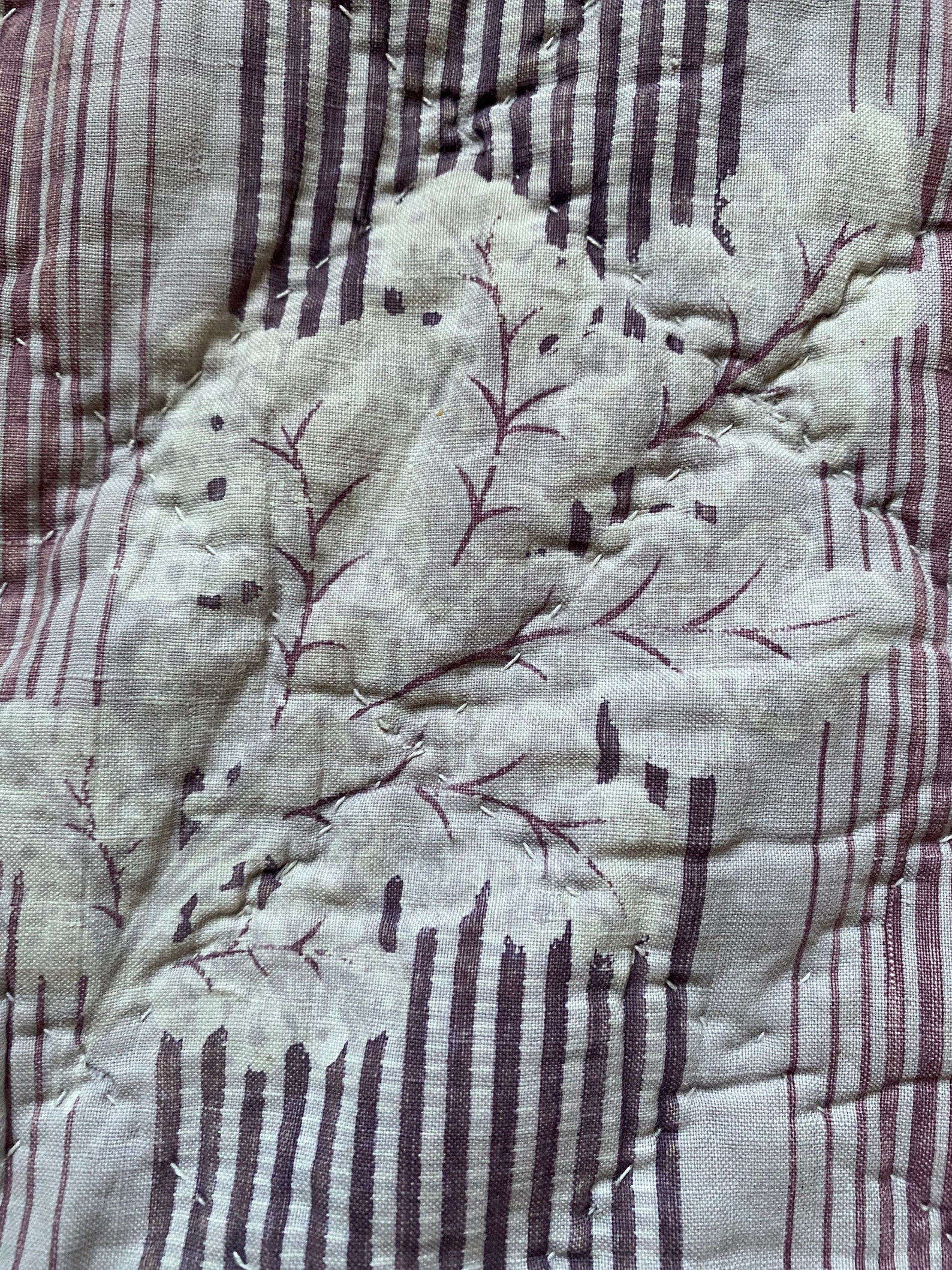Stunning Rare Antique Handmade C1800 Large French Mauve Toile - Etsy UK