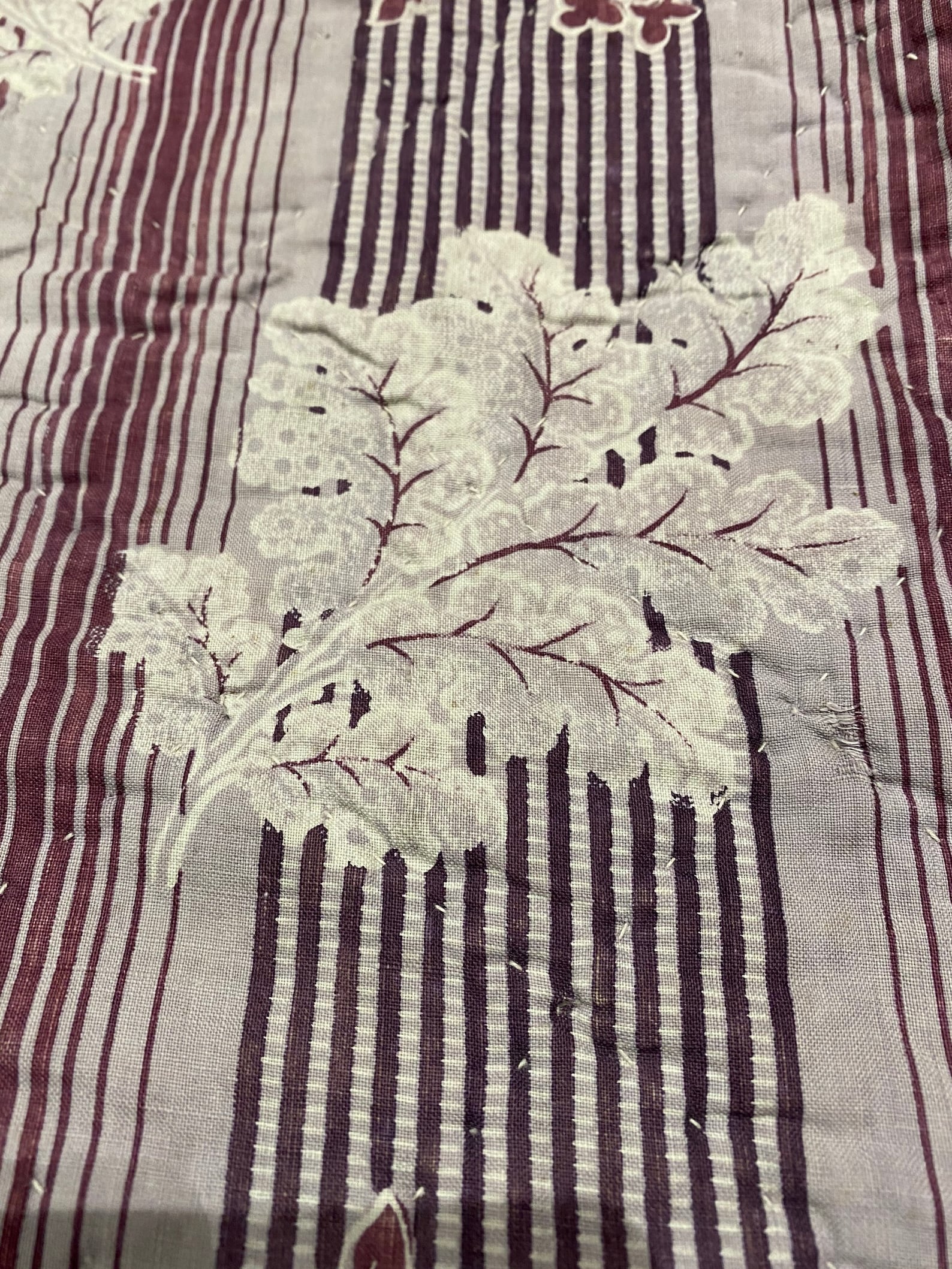 Stunning Rare Antique Handmade C1800 Large French Mauve Toile | Etsy UK