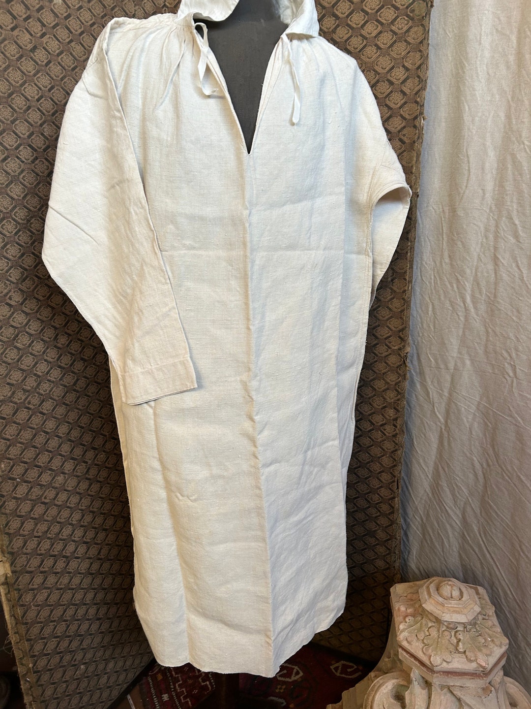 A Stunning Large Antique Early C19th French Chateau Quality Chemise ...