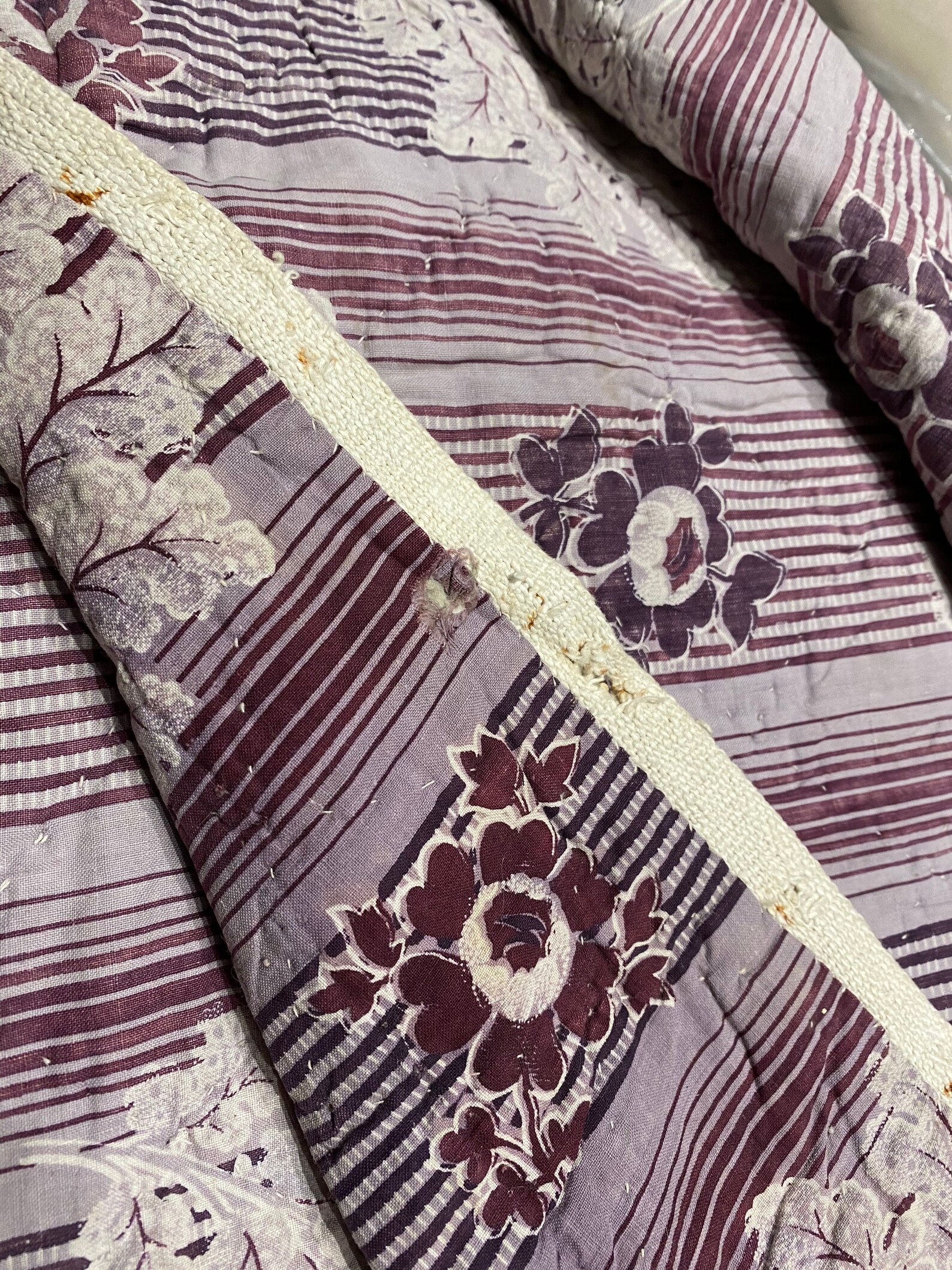 Stunning Rare Antique Handmade C1800 Large French Mauve Toile - Etsy UK