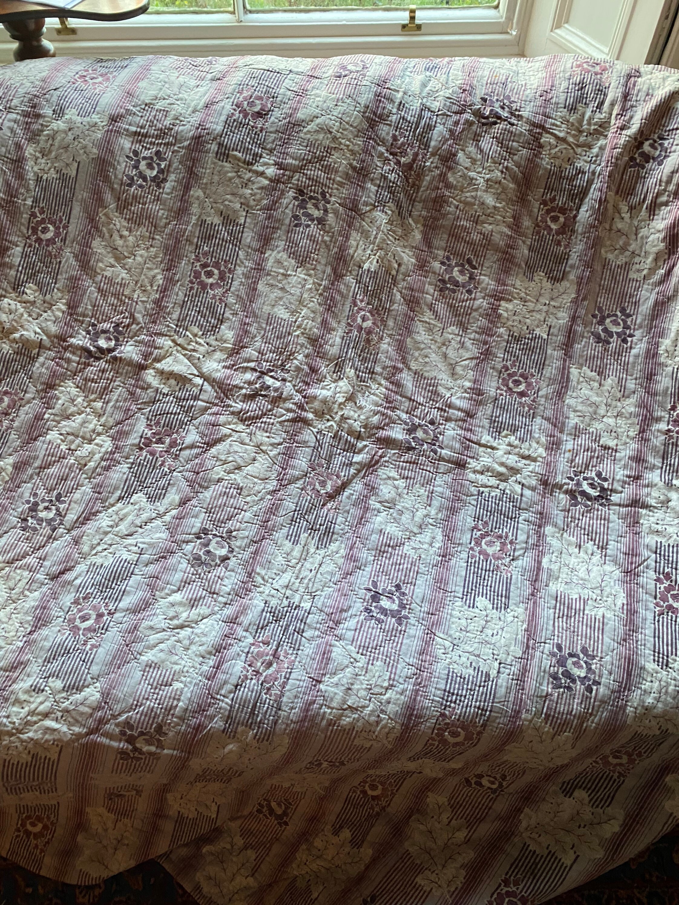 Stunning Rare Antique Handmade C1800 Large French Mauve Toile - Etsy UK