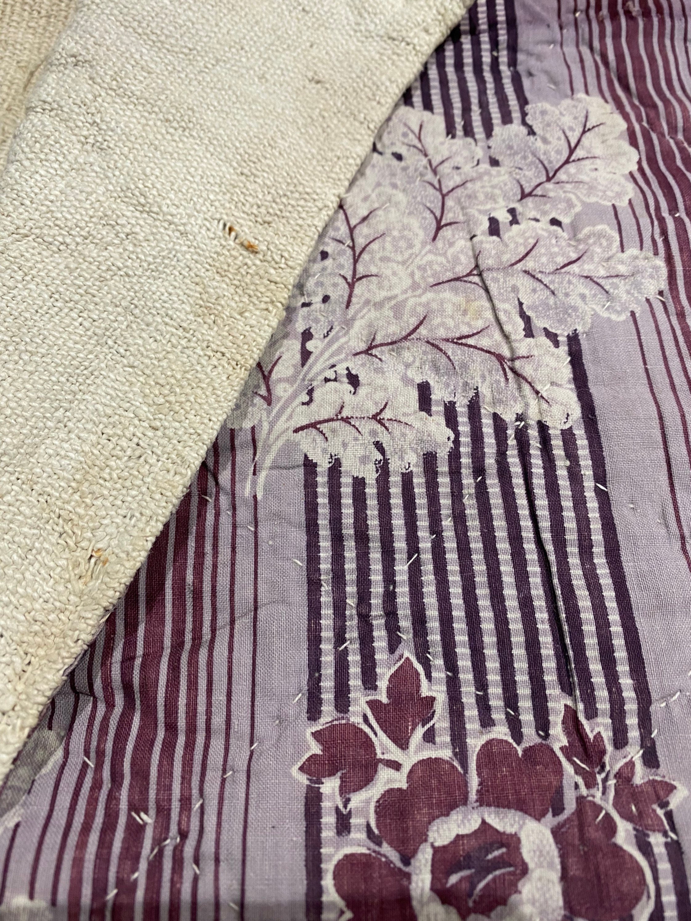 Stunning Rare Antique Handmade C1800 Large French Mauve Toile - Etsy UK