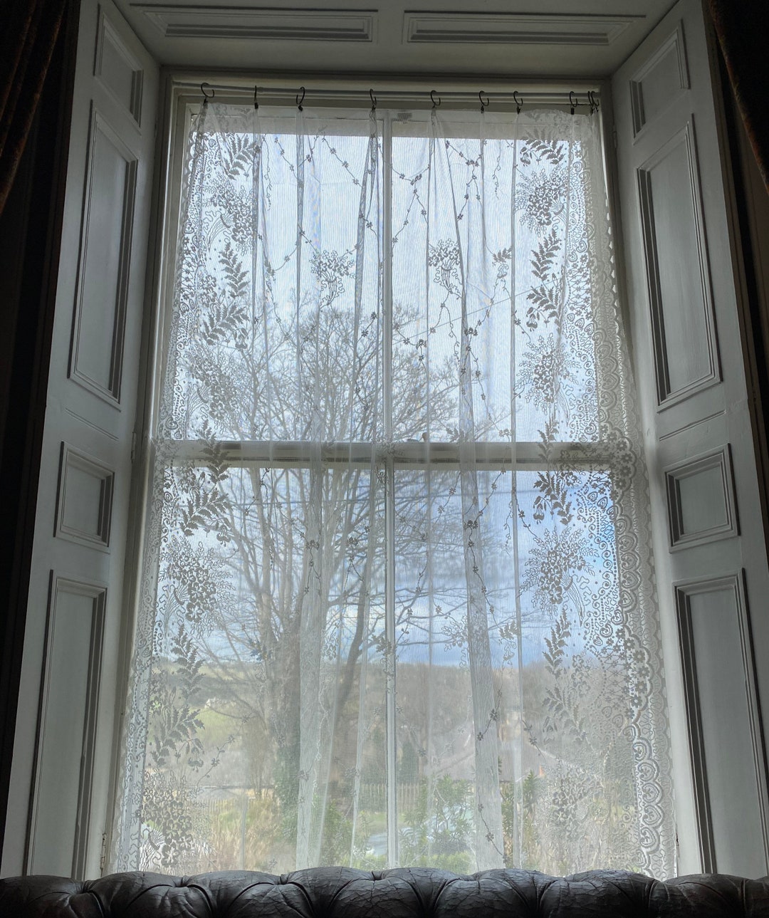 Anna French Cornucopia Highend Period Design Ivory Lace Made in ...