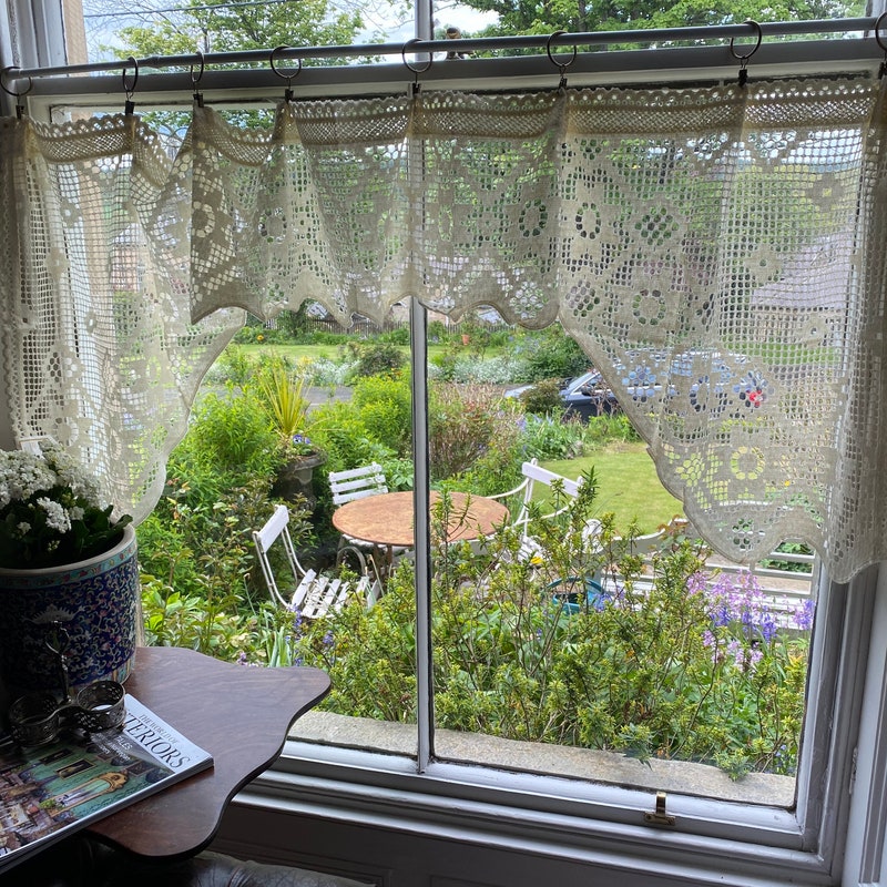 Lace Valances for Windows - Etsy