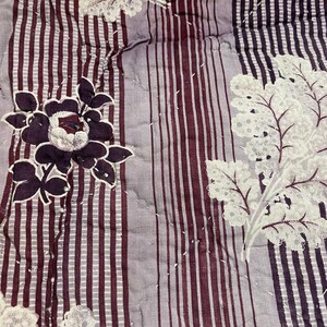 Stunning Rare Antique Handmade C1800 Large French Mauve Toile ...