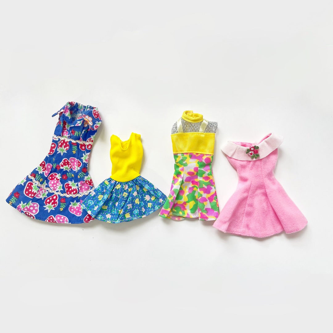 Vintage Barbie Clothing 1950s 1960s Style Barbie Dress - Etsy