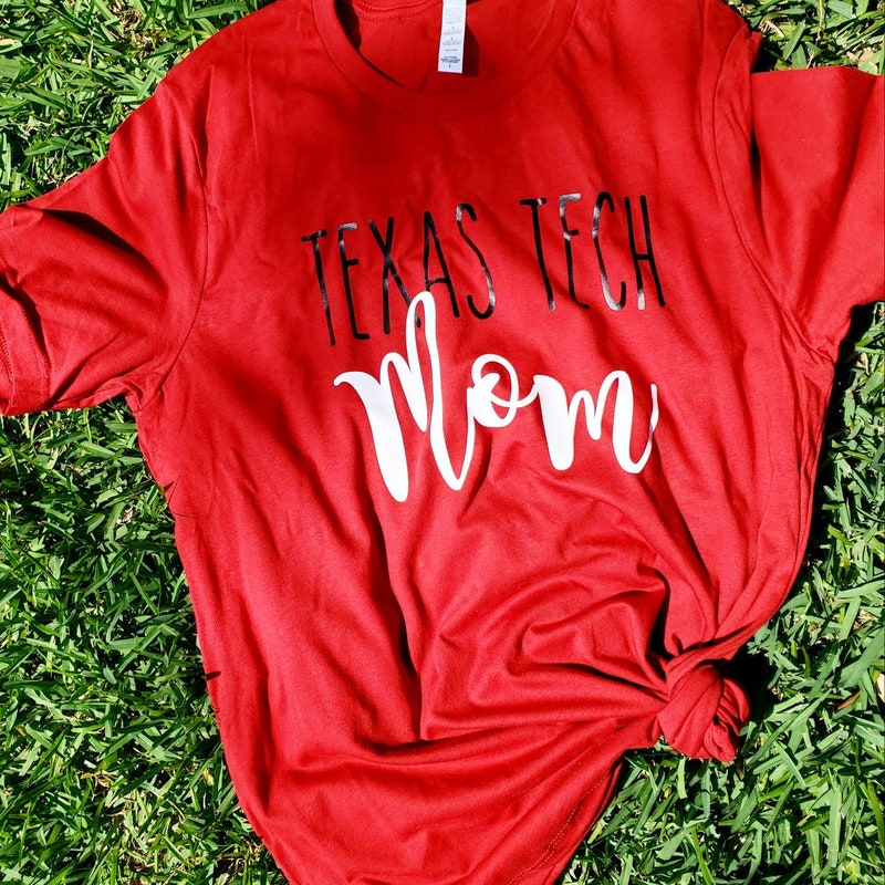 Texas Tech Mom Shirt - Etsy