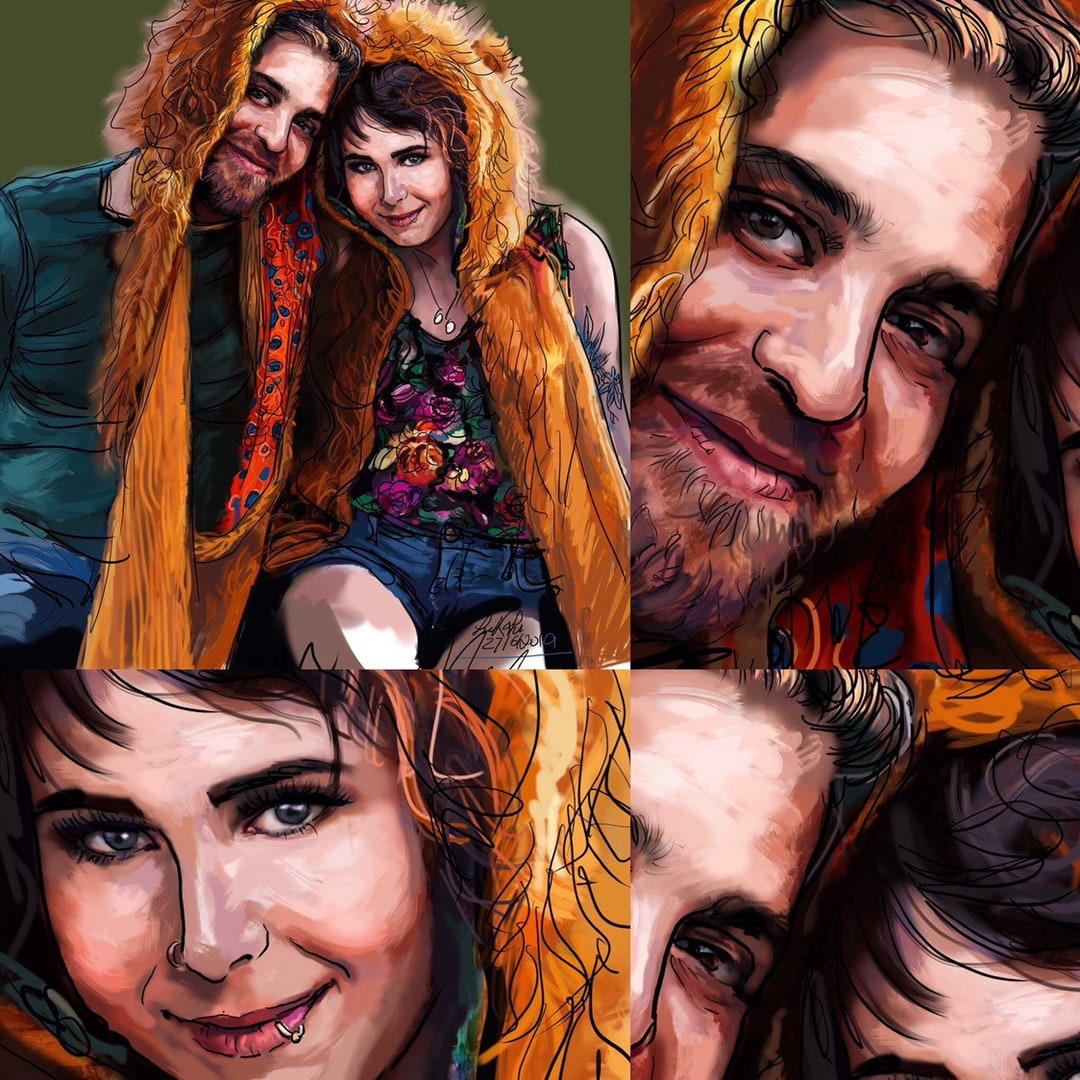 24-48 HR TURNAROUND - Custom Digital Drawing, Custom Portrait ...