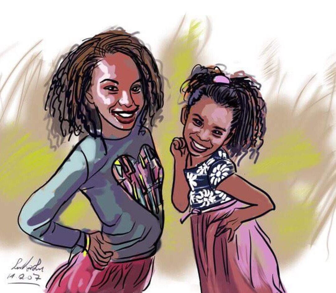 Cartoon Drawing, Custom Illustration, Quick 24-48 HR Turnaround ...