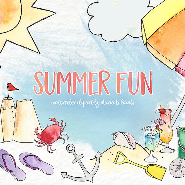 Sand Castle Clip Art - Etsy