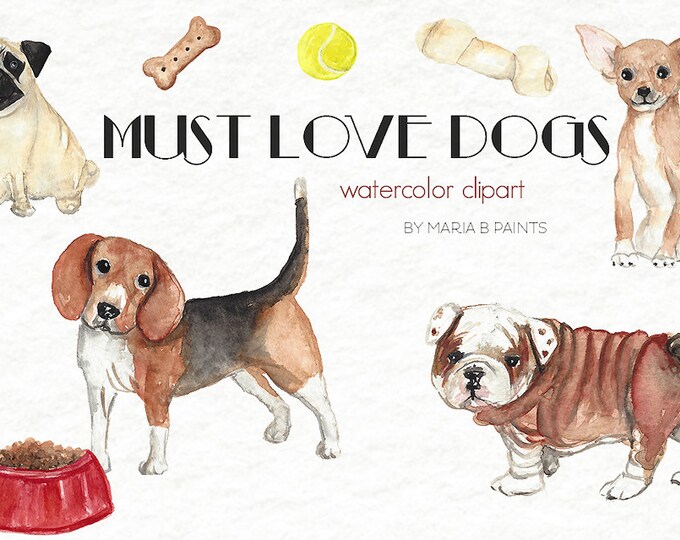 Dog Breeds Clipart, Dogs Clip Art, Pets, Bulldog Clip Art, Dalmatian ...
