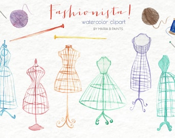 Dress Form Clip Art - Etsy