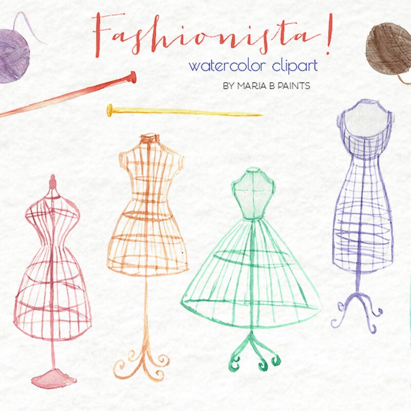 Dress Form Clipart - Etsy