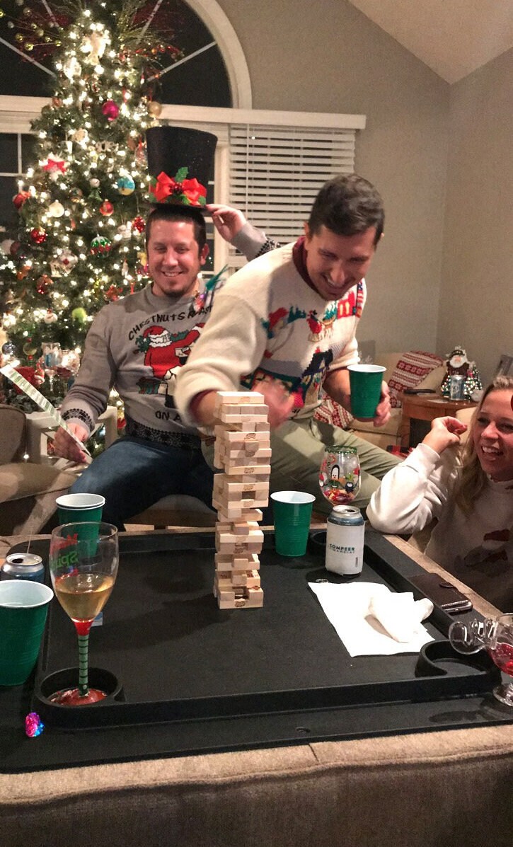 Let's Get Lit...a Christmas Drinking Game - Etsy