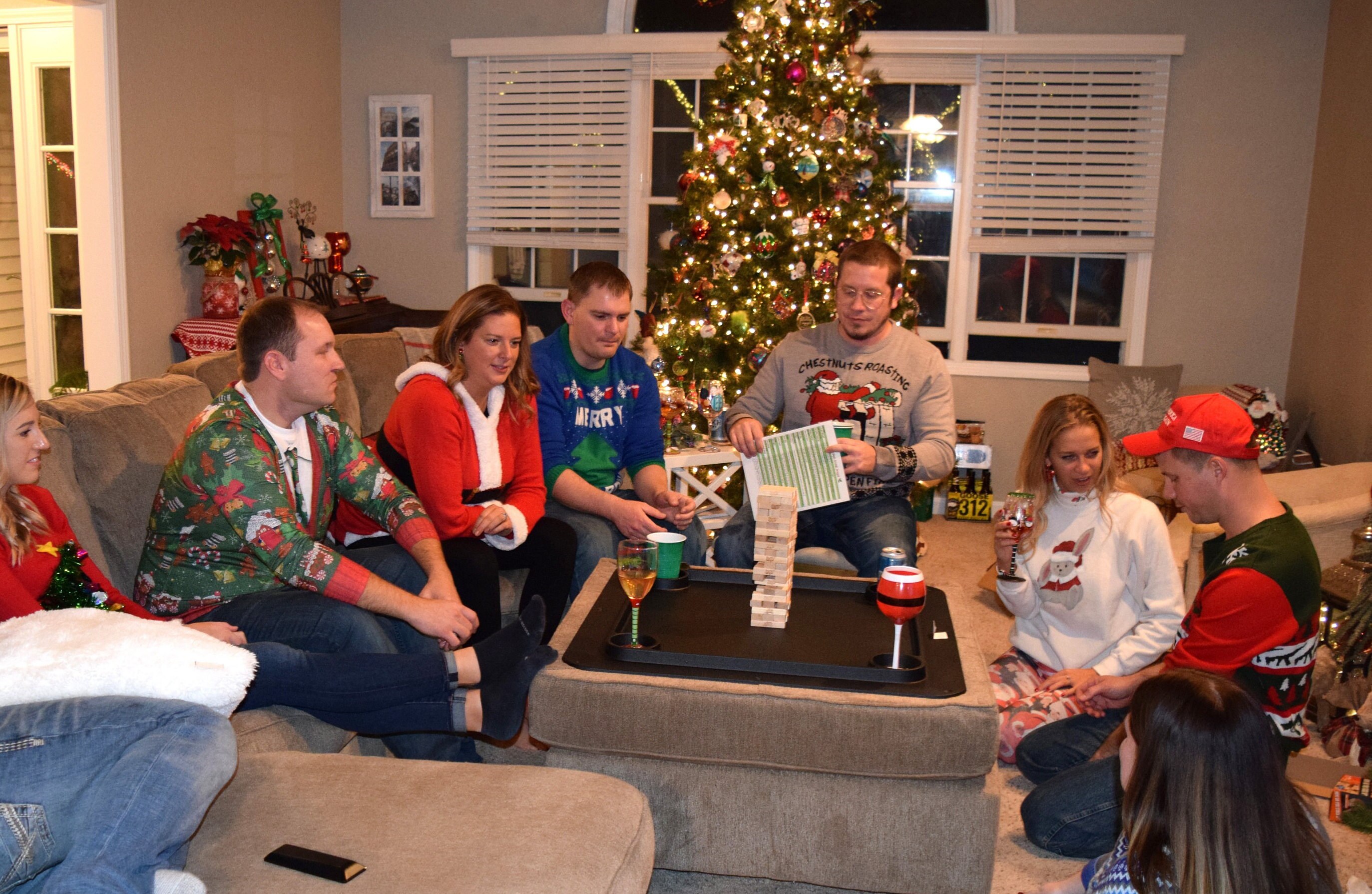 Let's Get Lit...a Christmas Drinking Game - Etsy