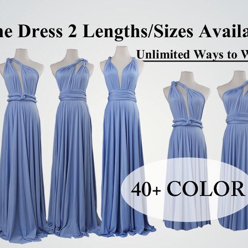 Short Infinity Dress Convertible Dress Short Short | Etsy