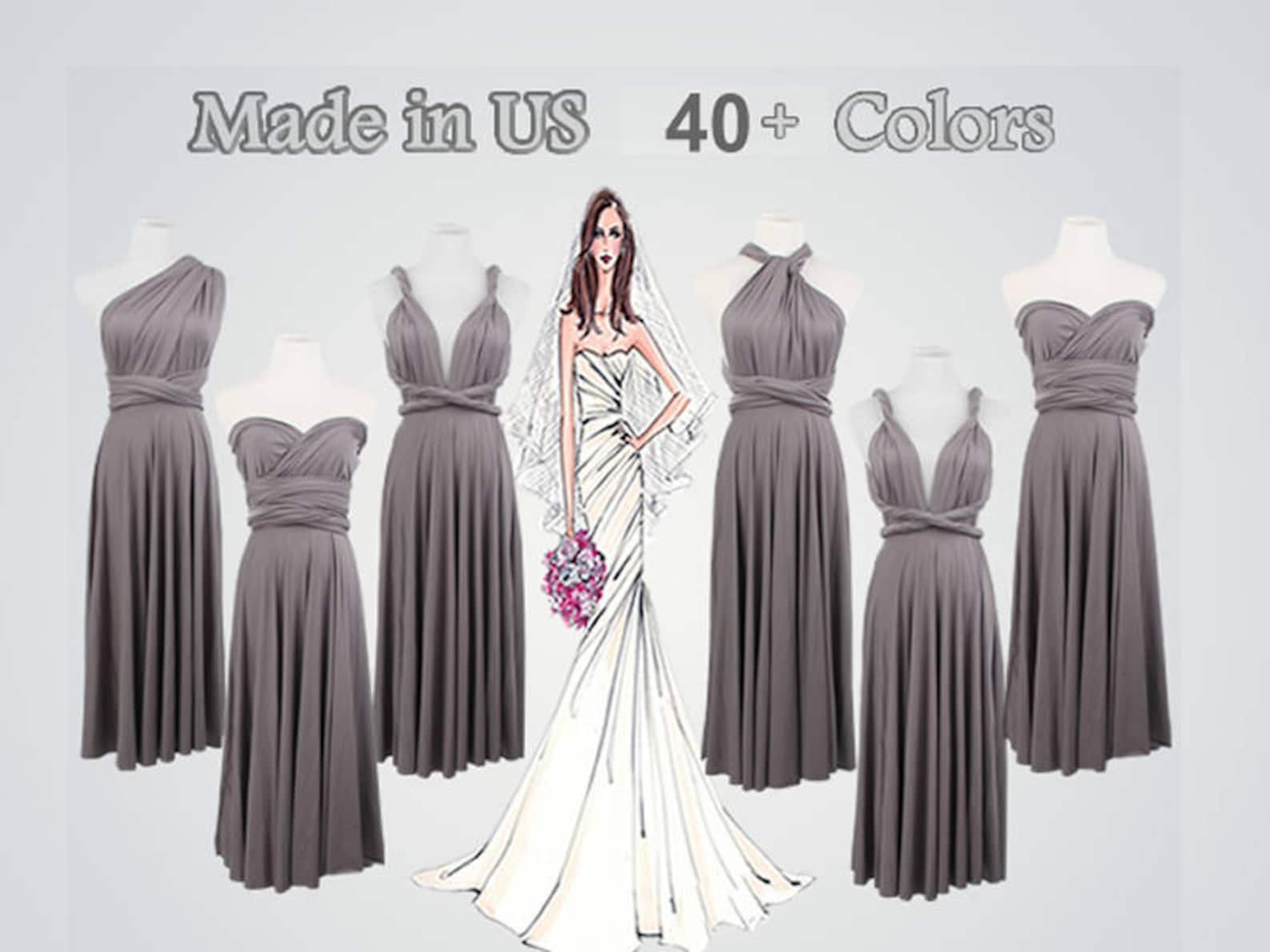 Grey Party Dressshort Party Dressbackless Prom Dressmaxi - Etsy