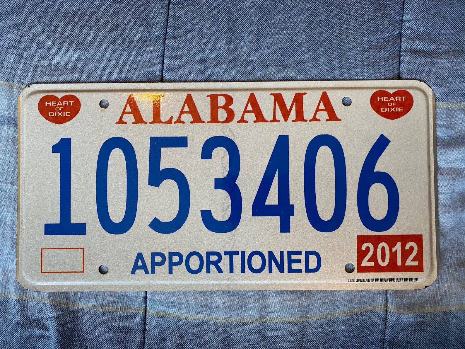 Real USA License plates from ALABAMA. Actual plates pictured. | Etsy