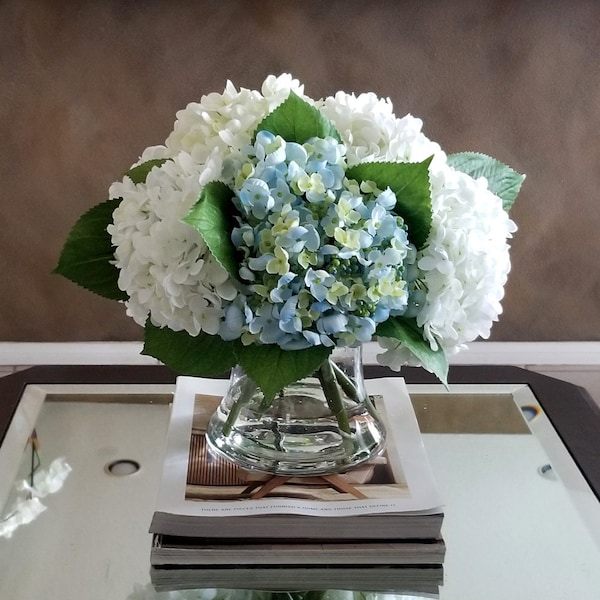 Hydrangea Centerpiece - Etsy