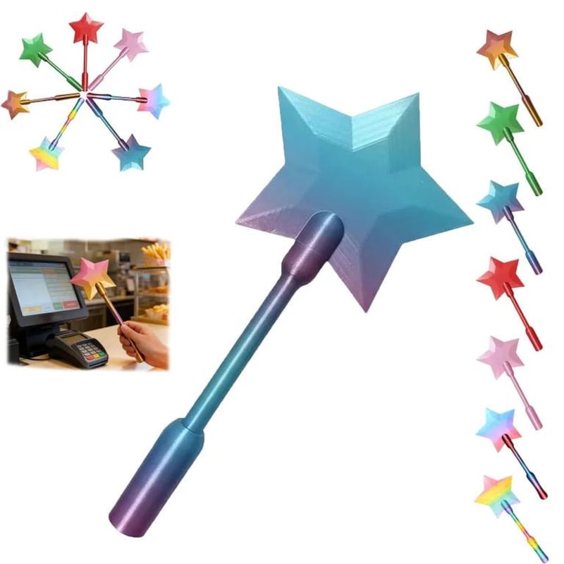 3d Credit Card Wand - Etsy