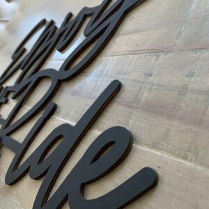 Enjoy the Ride Wood Cutout Sign, Enjoy the Ride Sign, Cycling Room Sign ...