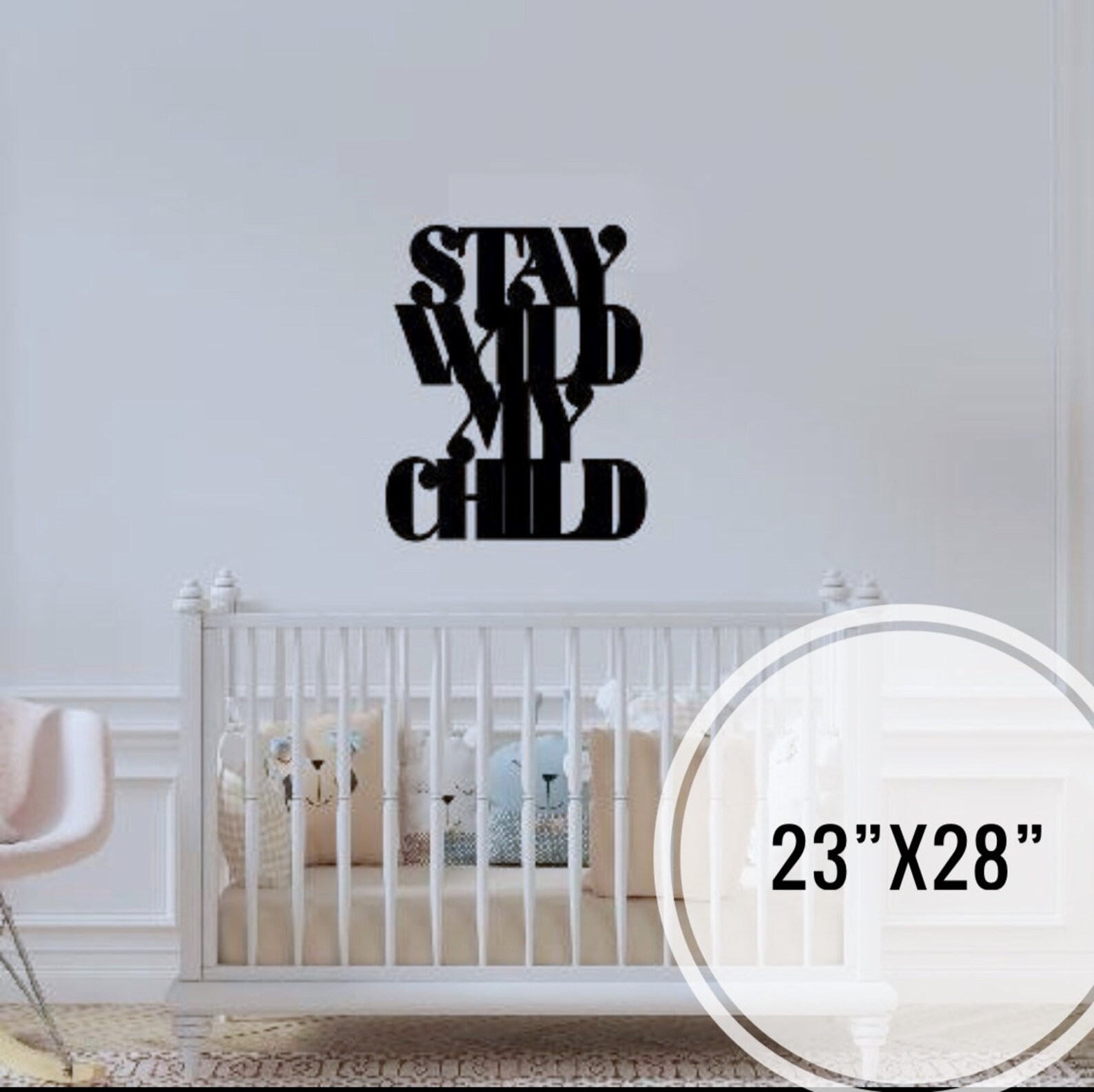 Stay Wild My Child Cutout Stay Wild My Child Sign Stay Wild - Etsy