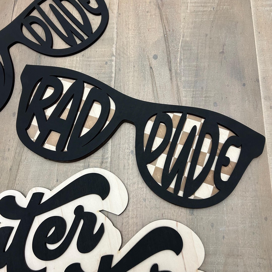 Rad Dude Theme Room Decor, Skater Theme Room Wall Decor, Rad Dude ...