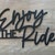 Enjoy the Ride Wood Cutout Sign, Enjoy the Ride Sign, Cycling Room Sign ...