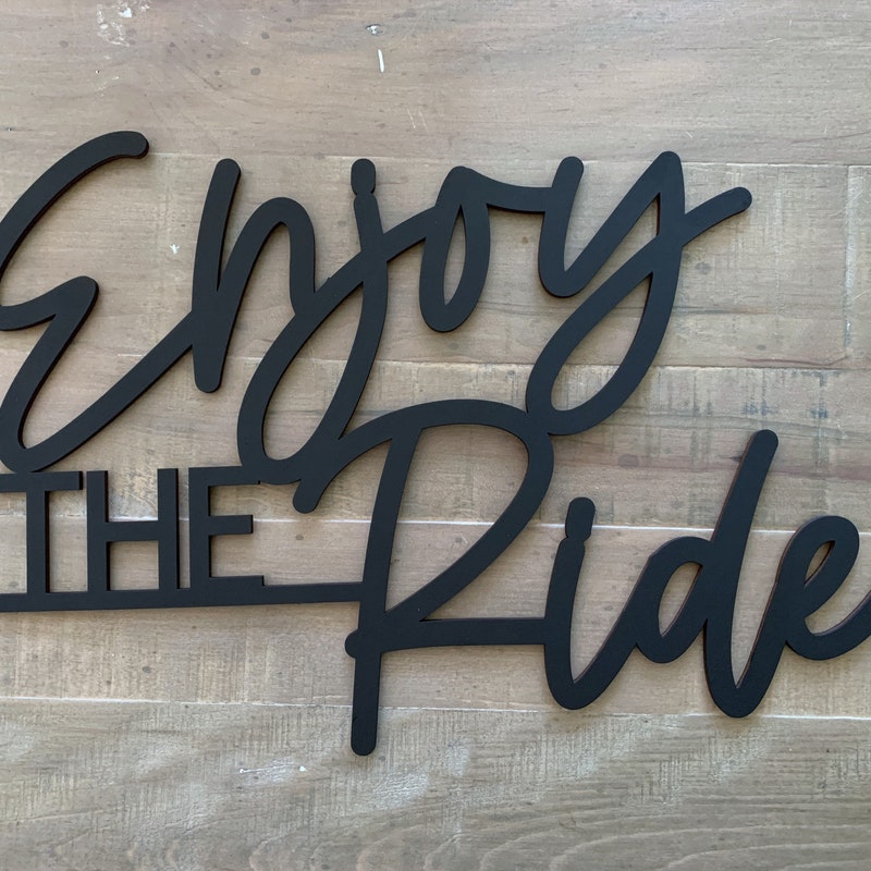 Enjoy the Ride - Etsy