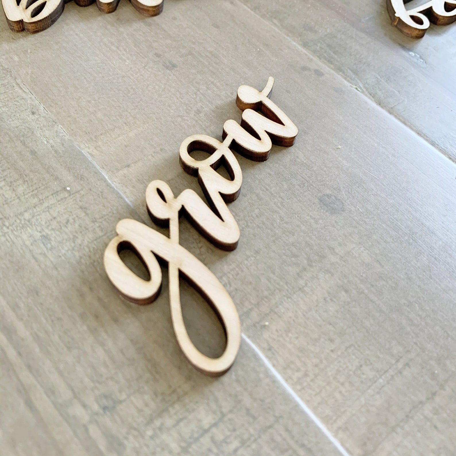 Word of the Year Cutout, Custom Word of the Year Cutout, Word of the ...