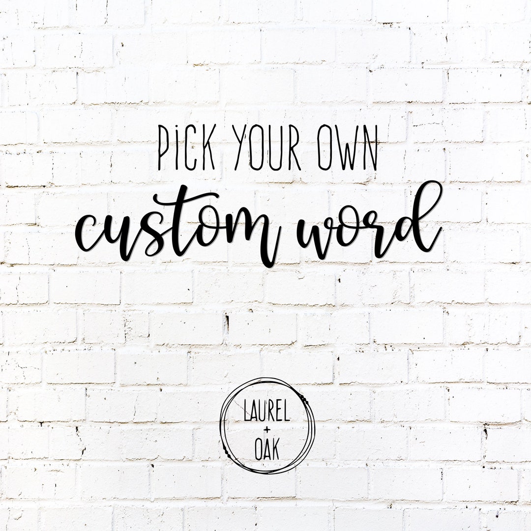 Custom Wood Cutout Sign Custom 3D Word Sign Custom Baby Name Sign ...