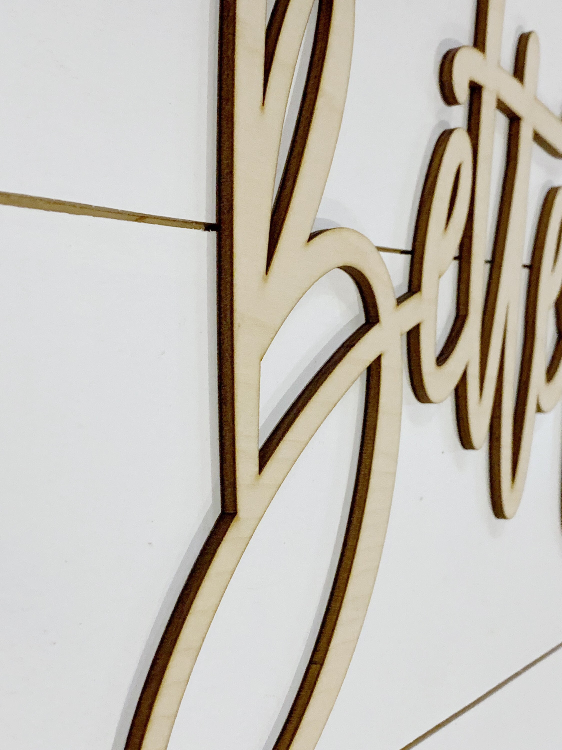 Better Together Sign Better Together Wood Cutout Sign Better - Etsy