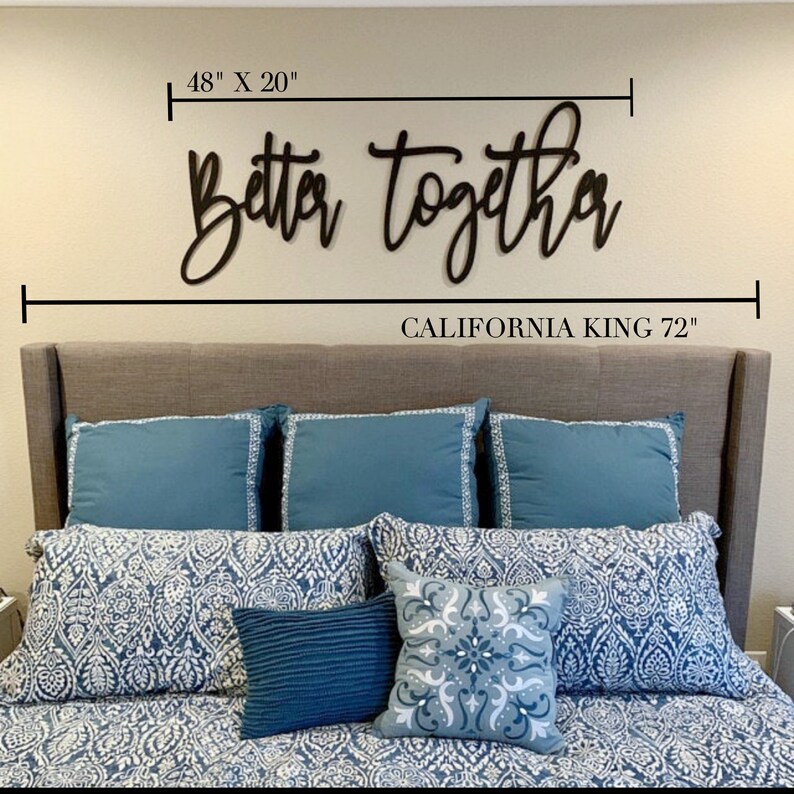 Better Together Sign Better Together Wood Cutout Sign Better - Etsy