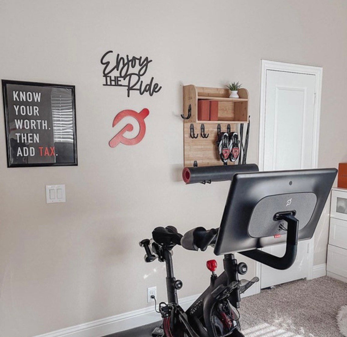 Enjoy the Ride Wood Cutout Sign Enjoy the Ride Sign Cycling - Etsy