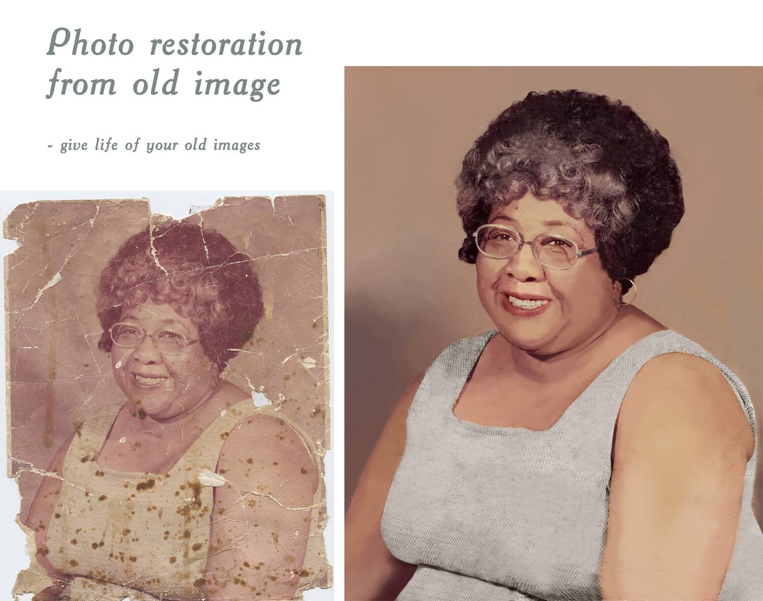 Photo Restoration, Photo Colorization, Vintage Photos, Recoloring Photo ...